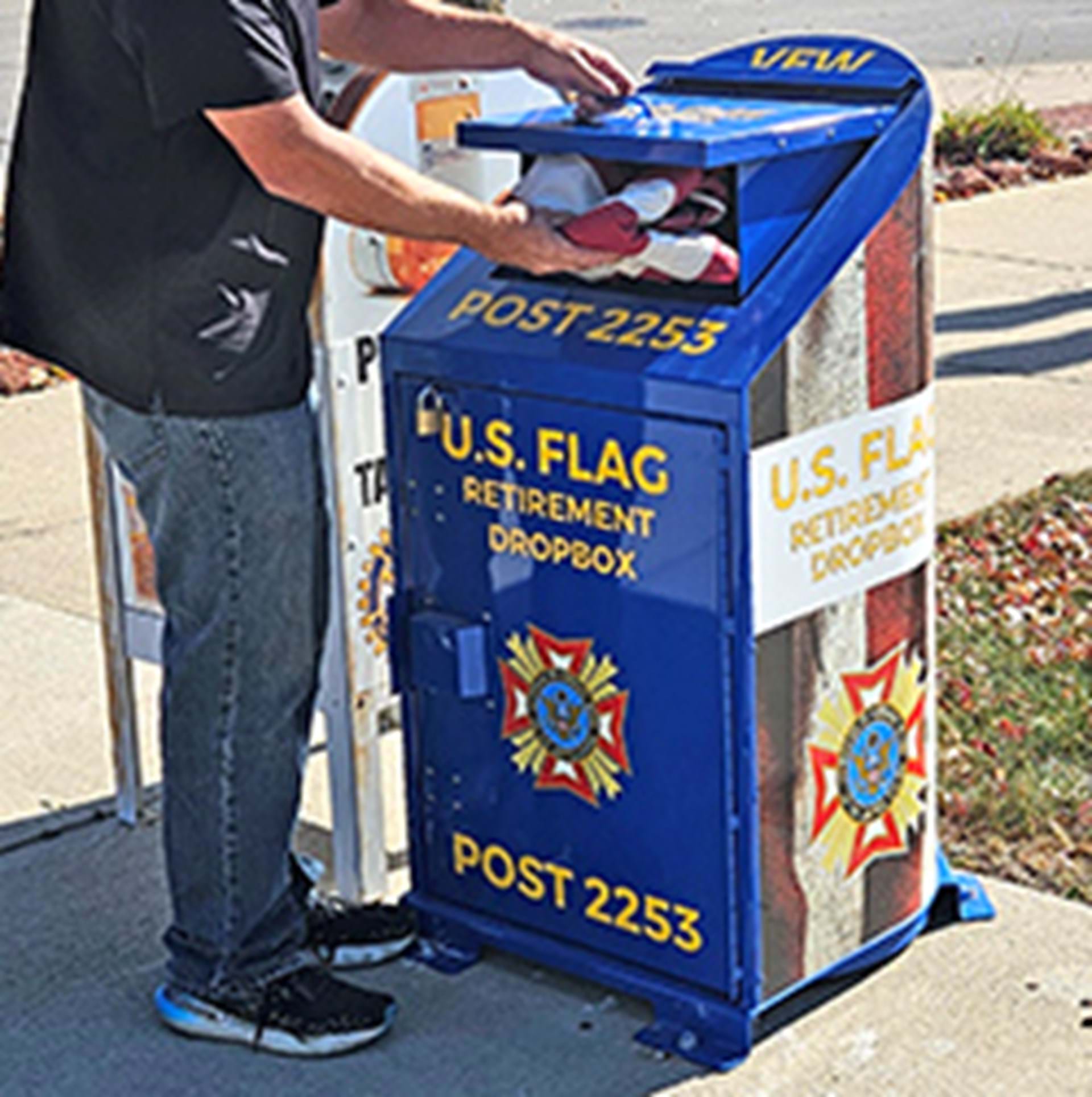 Site Amenities | Flag Retirement Box | Planters | Pilot Rock